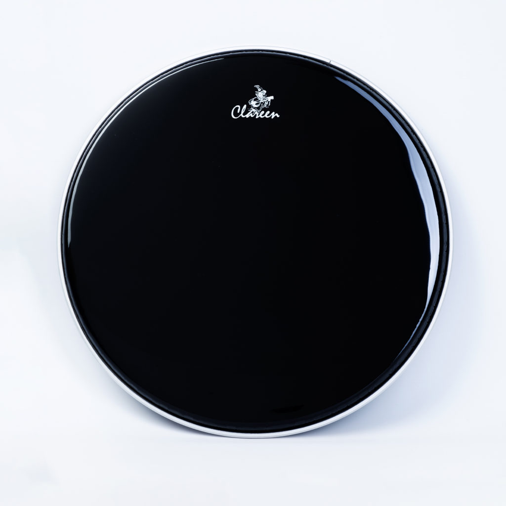 Clareen Banjo Head - Smooth Black 11" • Clareen Banjos